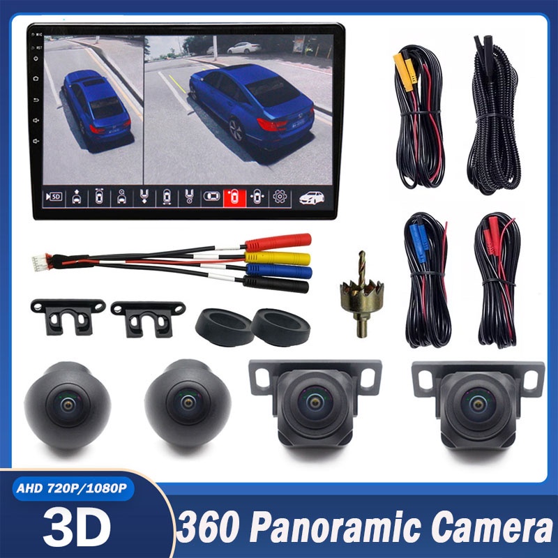 360 Surround View Panoramic System Driving With Bird View Panorama ...