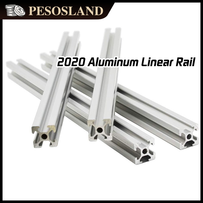 2020 Aluminum Profile Extrusion Linear Rail For CNC 3D Printer - 500mm ...