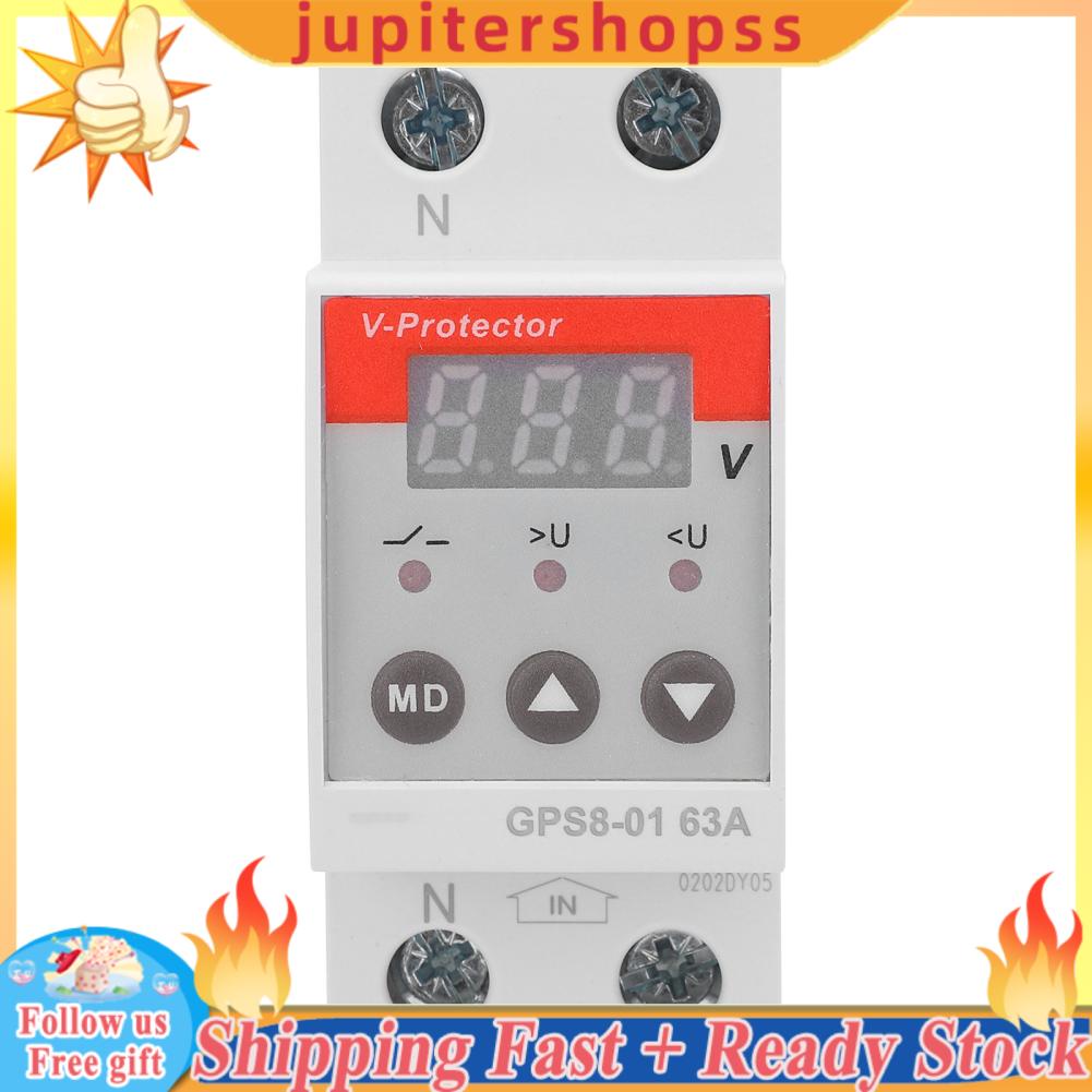 Jupitershopss 220 Surge Protector Fridge -20℃- 55℃ 45-65Hz for Washing ...
