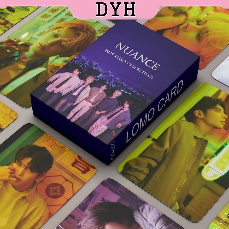 55pcs/box TXT Photocards 2024 season's greetings Album KPOP LOMO Card Collection Card | Shopee ...