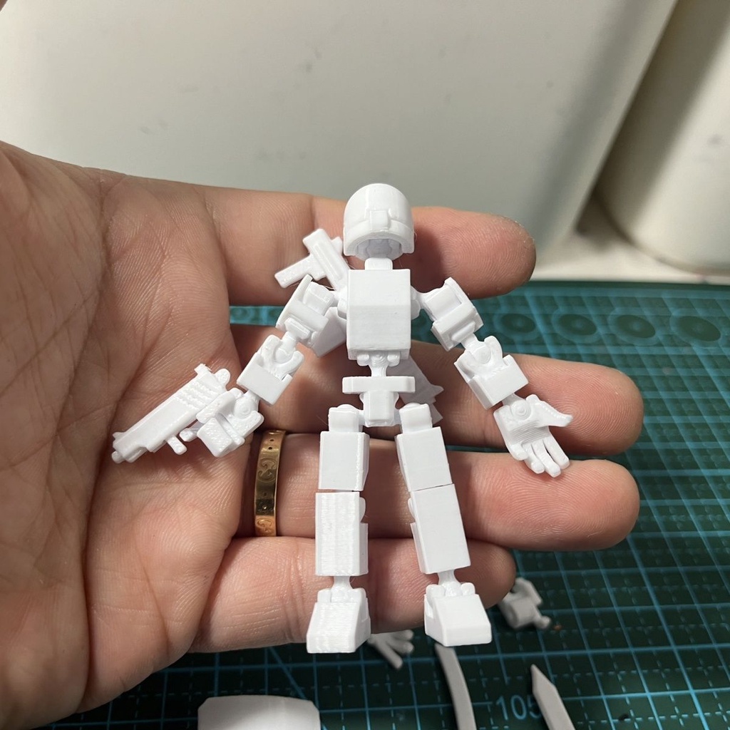 [Mini Version] Assembled DIY Mecha Robot Children's Toy 3d Model 3d ...