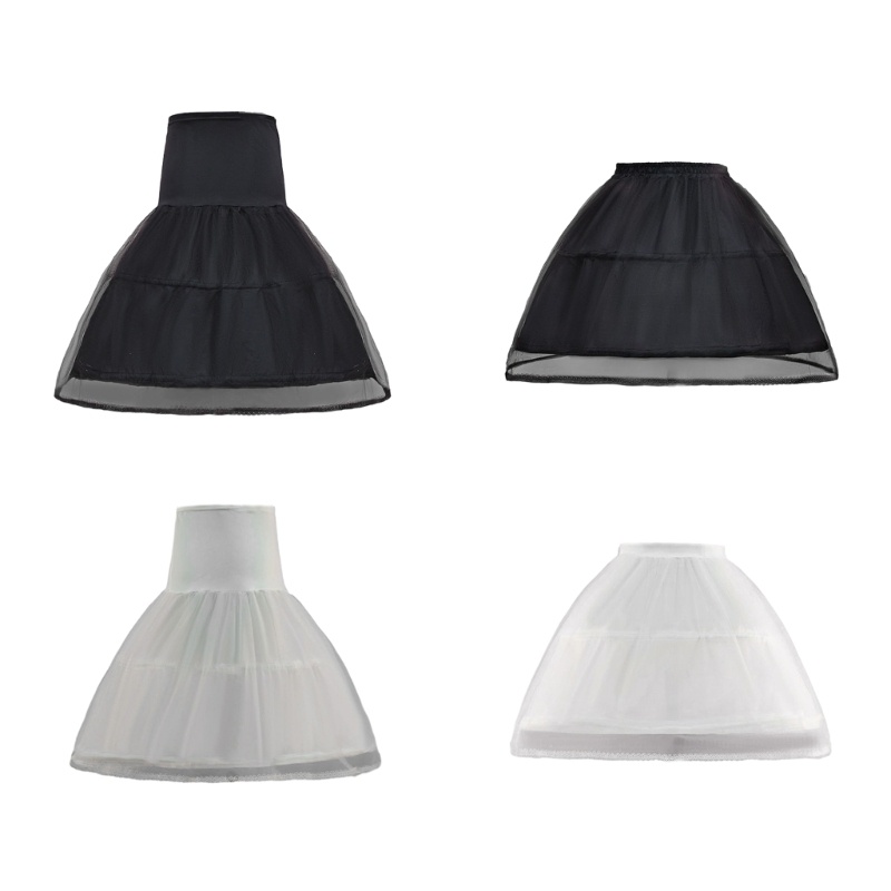 Women Elastic Waist Petticoat Cute Skirt Support Gorgeous Fishbone ...