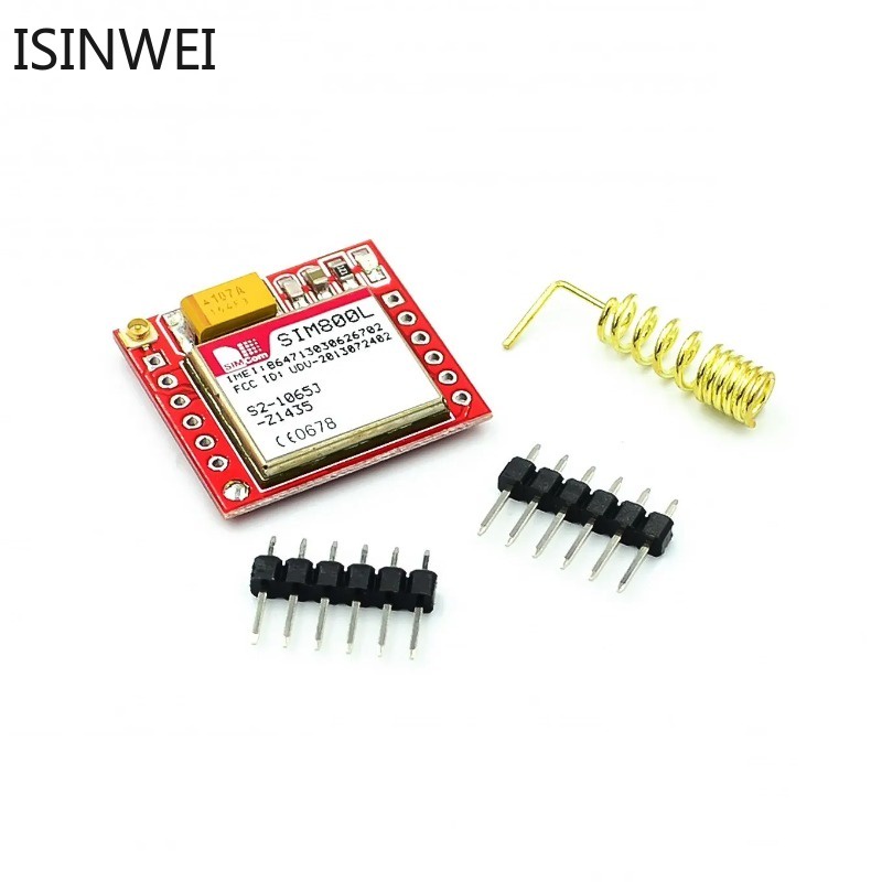 Mini Smallest SIM800L GPRS GSM Module MicroSIM Card Core Wireless Board ...