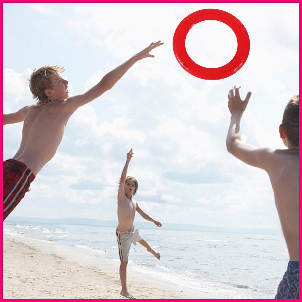 Flying Disk for Beach Ring Shape Interactive Flying Ring Discs Outdoor ...