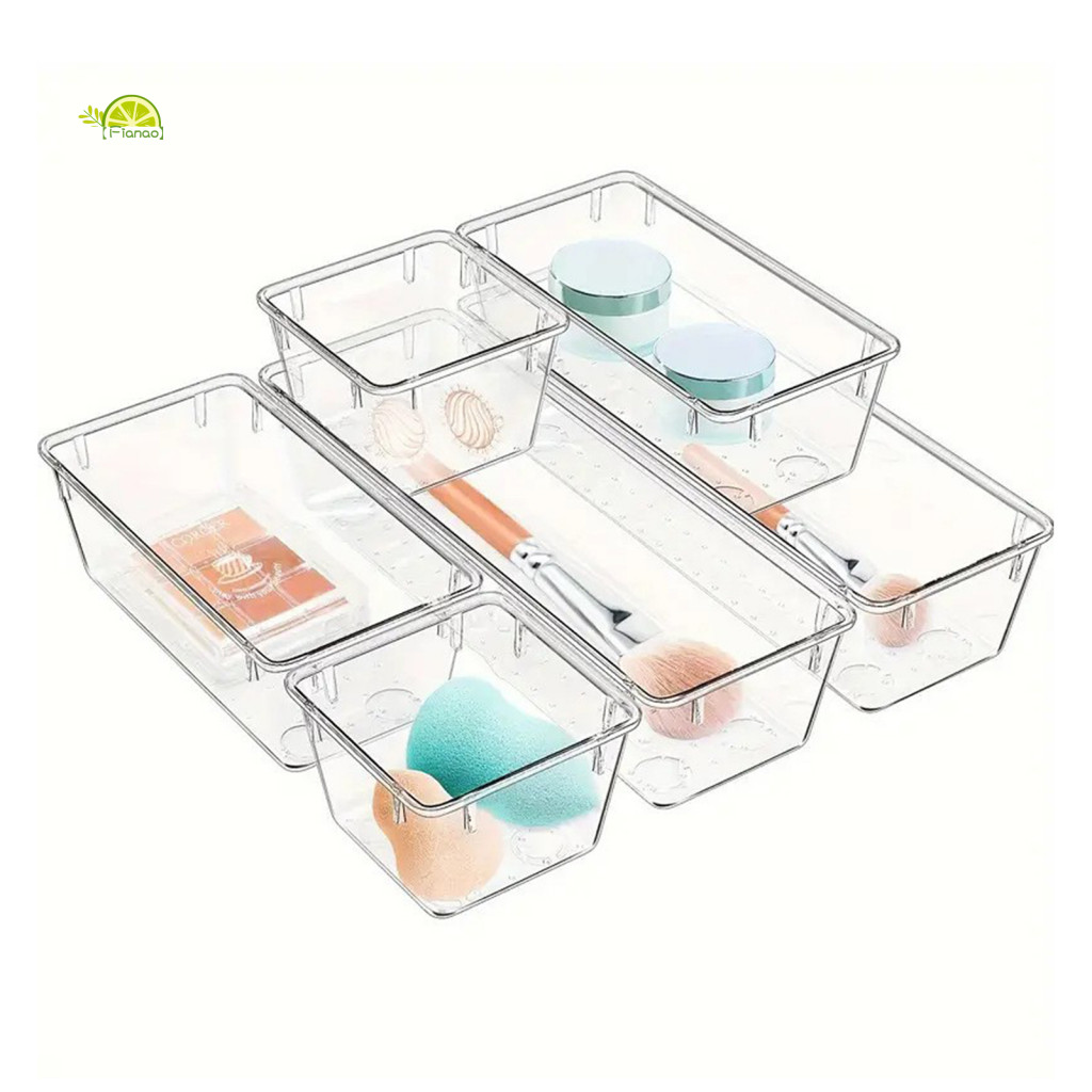 Organizing Box Large Capacity Drawer Caddy Large Capacity Stackable ...