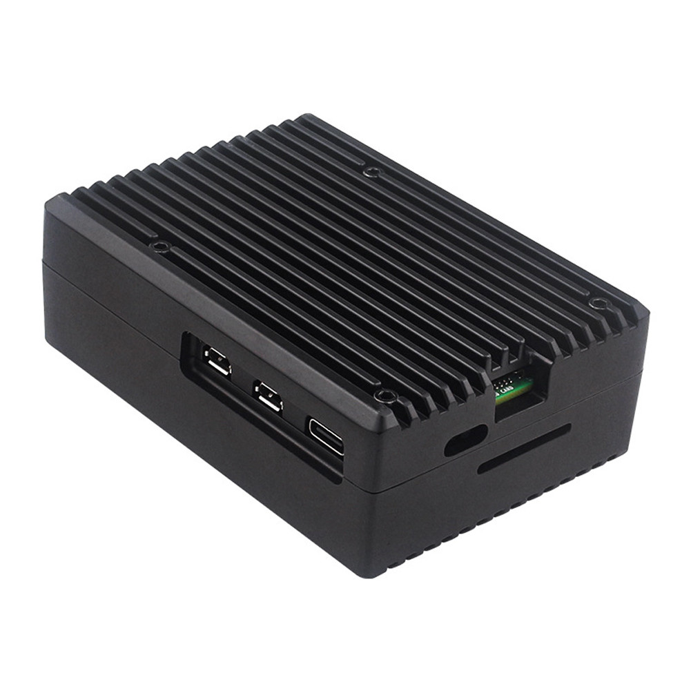 Raspberry Pi 5 Case Heavy Duty Passive Cooling Metal Case Anti ...
