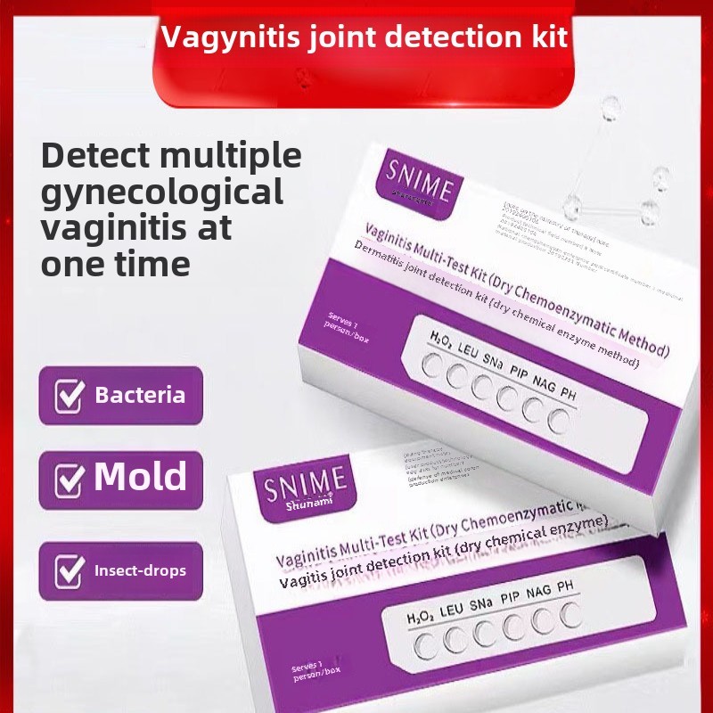 Shunaimei Vaginitis Detection Self-Test Gynecological Leukorrhea ...