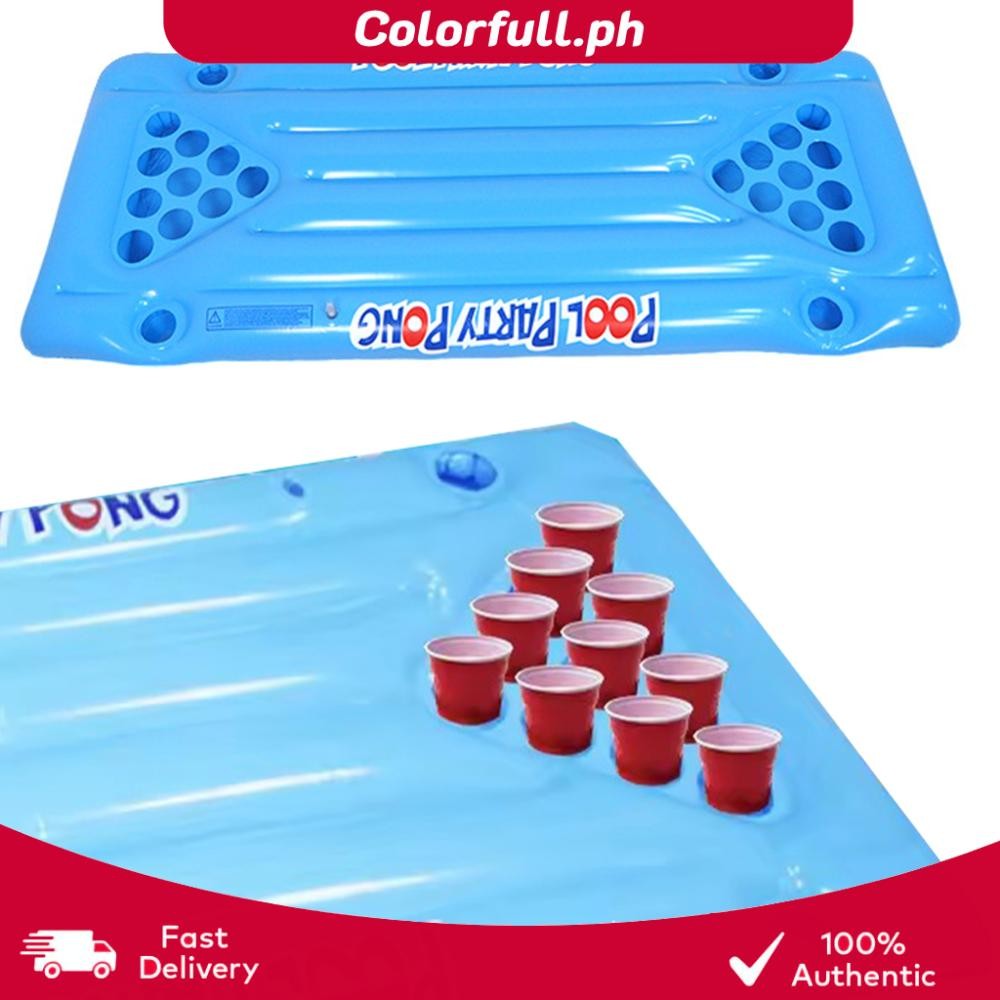 Inflatable Pong Floaty Summer Pool Party Decorations Floating Pong ...