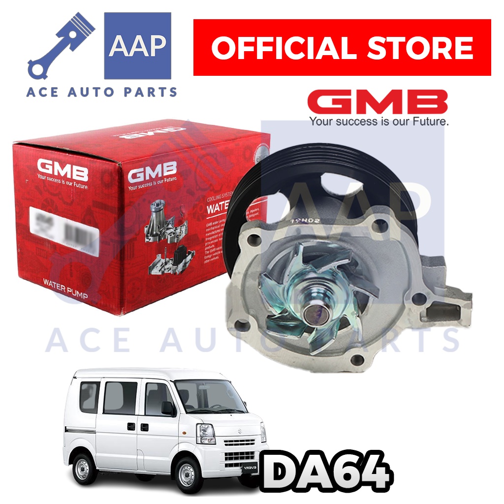 GMB Water Pump Assembly for Suzuki Transformer DA64 DA64V DA64W Van ...
