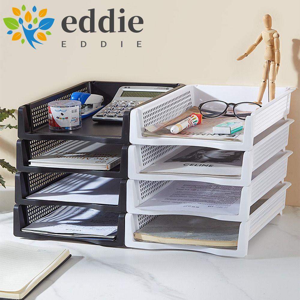26EDIE Stackable File Rack, File Organizer Desktop Organizer A4 File ...
