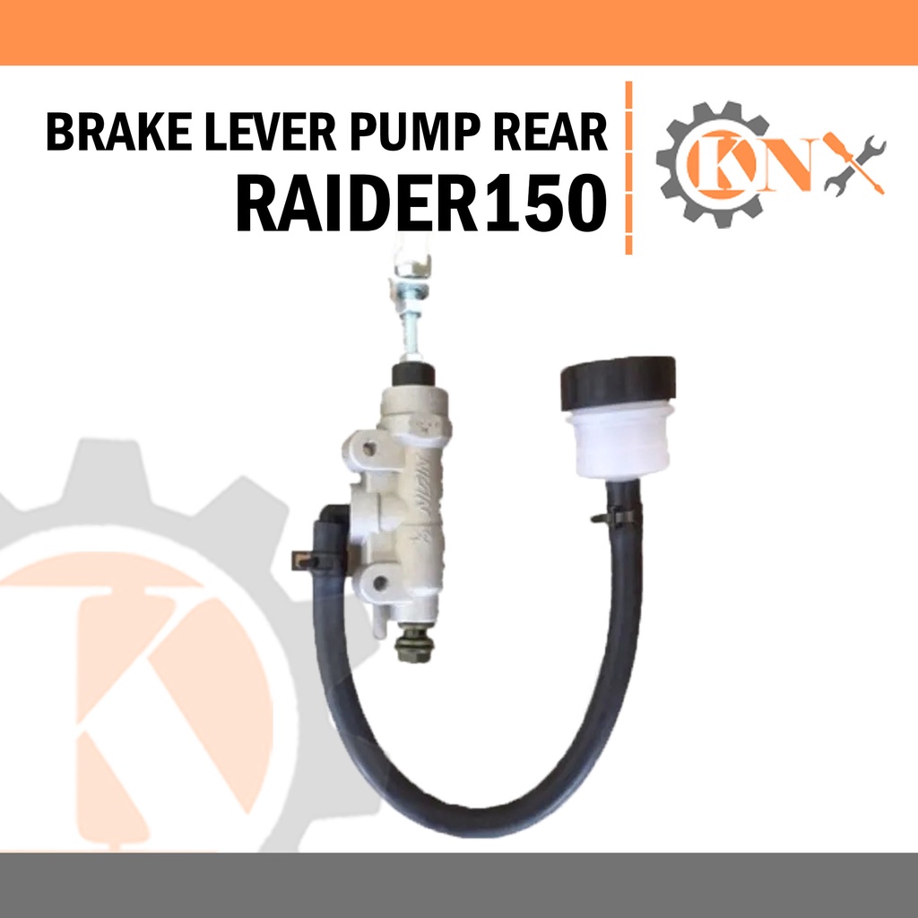 Motorcycle RAIDER 150 rear foot brake master hydraulic pump rear ...