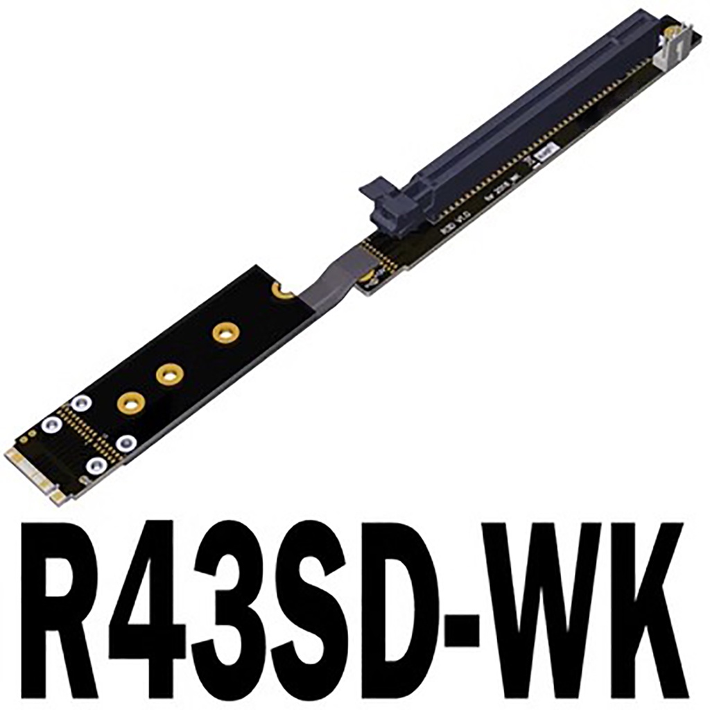 For M.2 NVMe to PCIe 3.0 x16 Extender Gen3 8G/bps Riser Adapter Cable ...