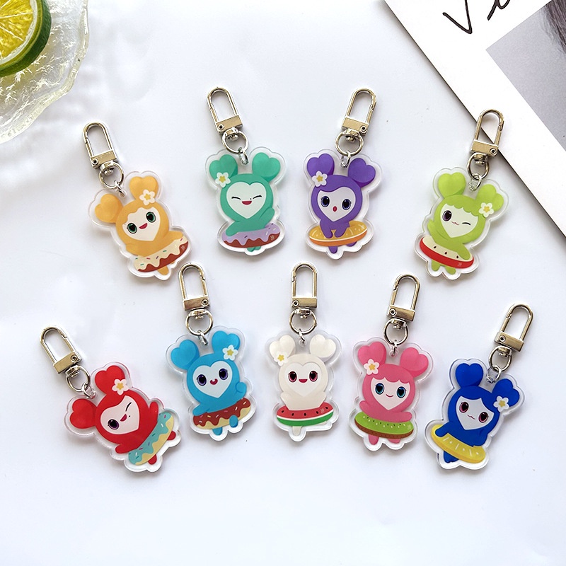 Kpop TWICE JAPAN POPUP STORE 2023 Acrylic Double-sided Keychain Pendant ...