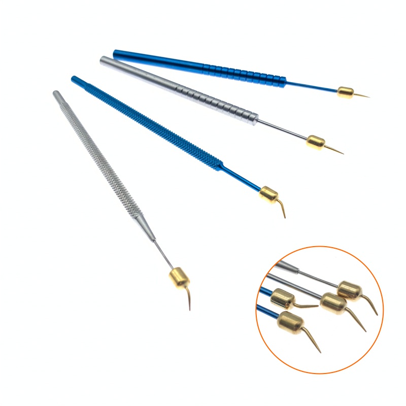 Hemostatic Cautery Handle Stainless Steel Titanium Ophthalmic Micro ...