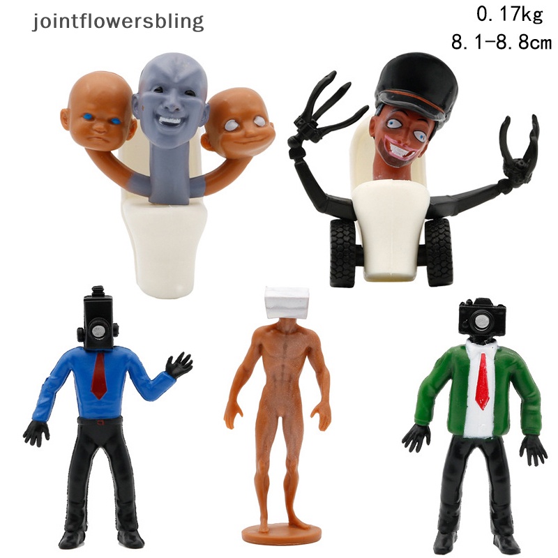 JOPH PVC Model Skibidi Toilet Figures Toy Model For Kids Gifts Skibidi ...
