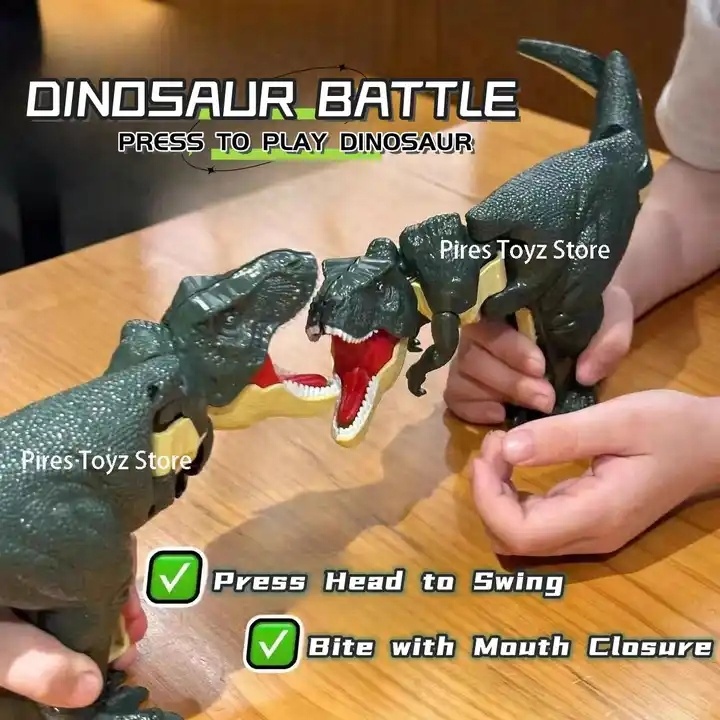The T-Rex Dinosaurios Toys Dino Grabber Game Novelty Decompression Toy ...