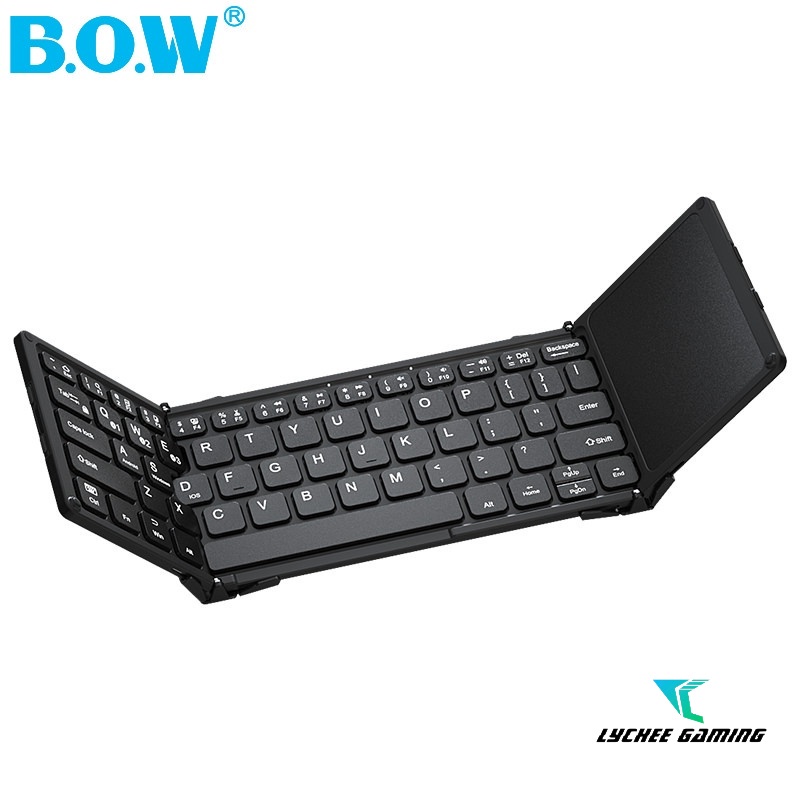B.O.W Hangshi portable foldable keyboard bluetooth wireless keyboard ...