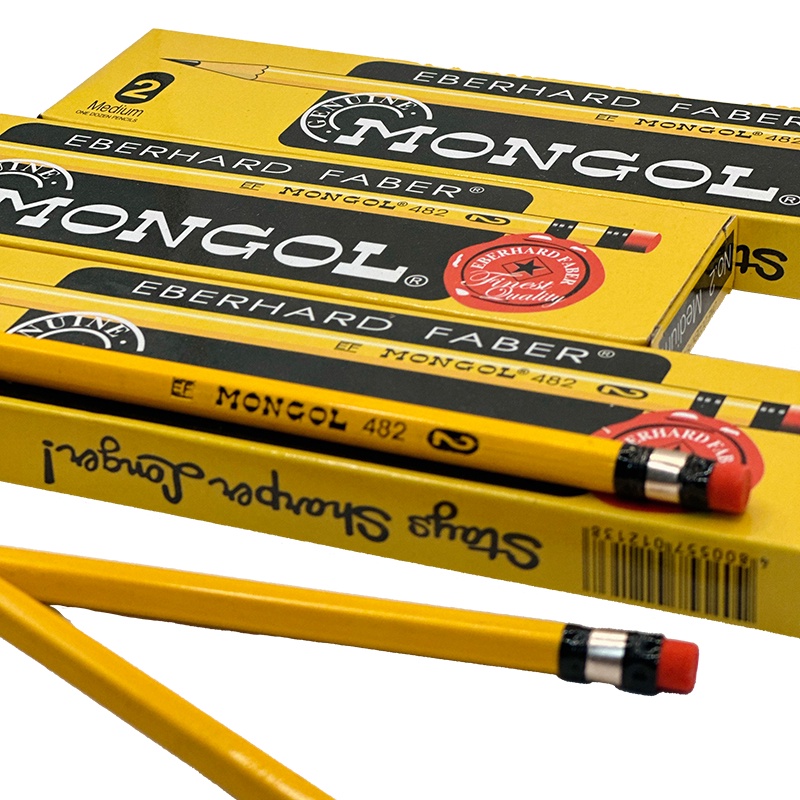 #2 Mongol Pencil Lapis Art Dedicated Hand-painted Sketch Pen Painting ...