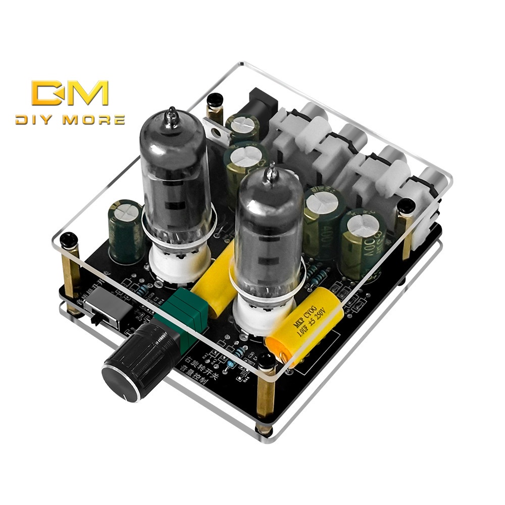 DIYMORE DC12-16V with upgraded version 6K4 fever tube preamplifier HiFi ...