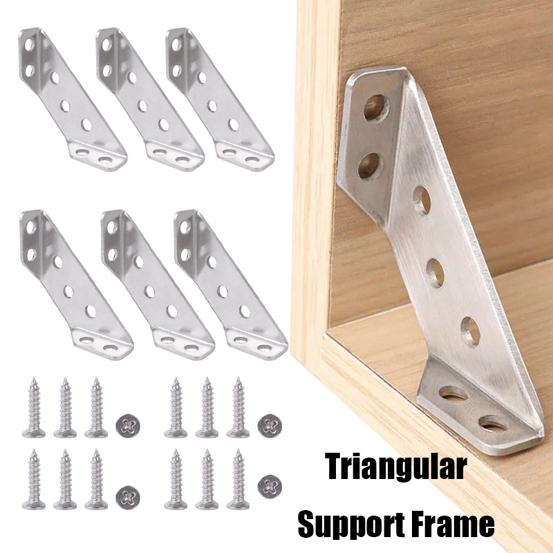 1/2/4/6Sets Universal Sturdy Durable Furniture Corner Triangular ...
