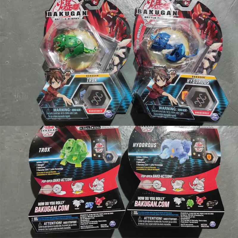 SEGA ORIGINAL Bakugan WIth Box Battle Brawlers Vestroia Gundalian ...