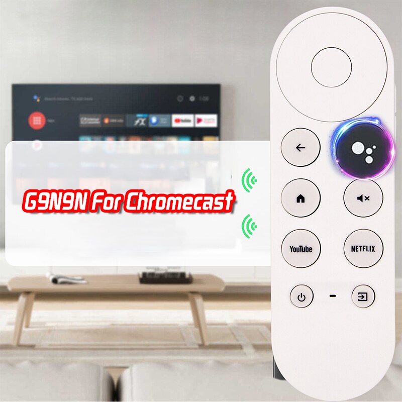 Chromecast US Remote Control With Google TV Voice Bluetooth Remote ...