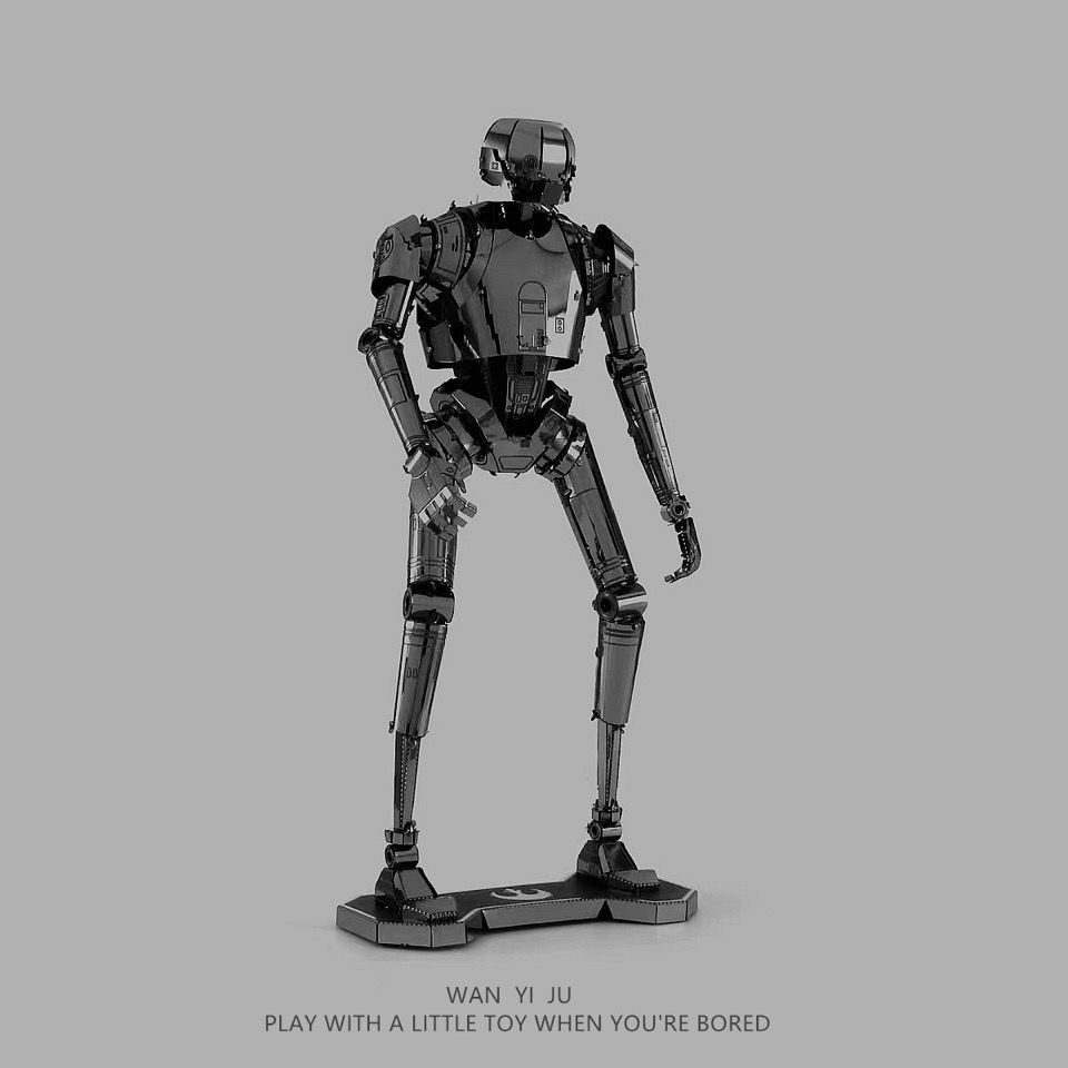 Let's Play Puppet Robot!Metal Assembly Three-Dimensional 3D Robot ...