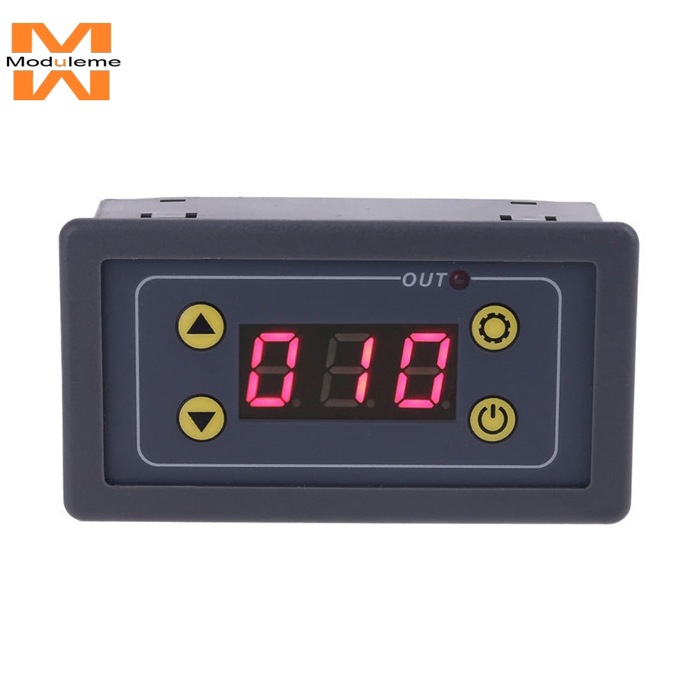 Delay Relay Module 5V 12V 24V Timer Relay 0.01s-999min Digital Timer Cycle Delay Switch Module ...