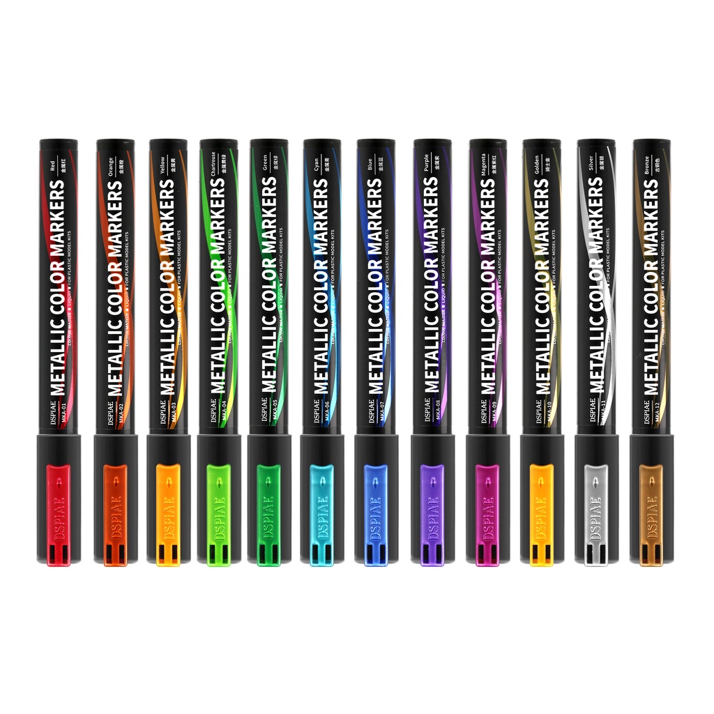 DSPIAE MKA Super Metallic Color Markers | Shopee Philippines