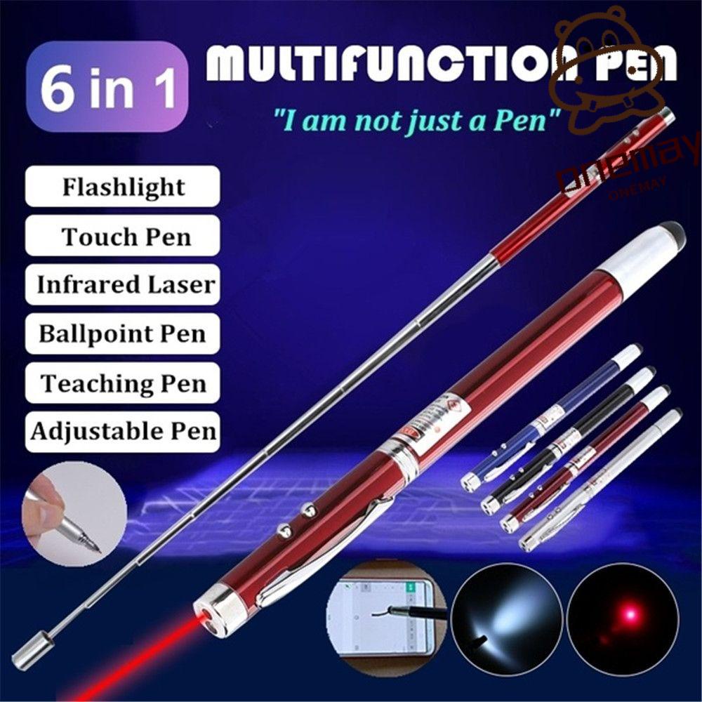 ONE-MAYSHOW 6-in-1 Stylus Pencil Creative Ball-Pen Flexible Teaching ...