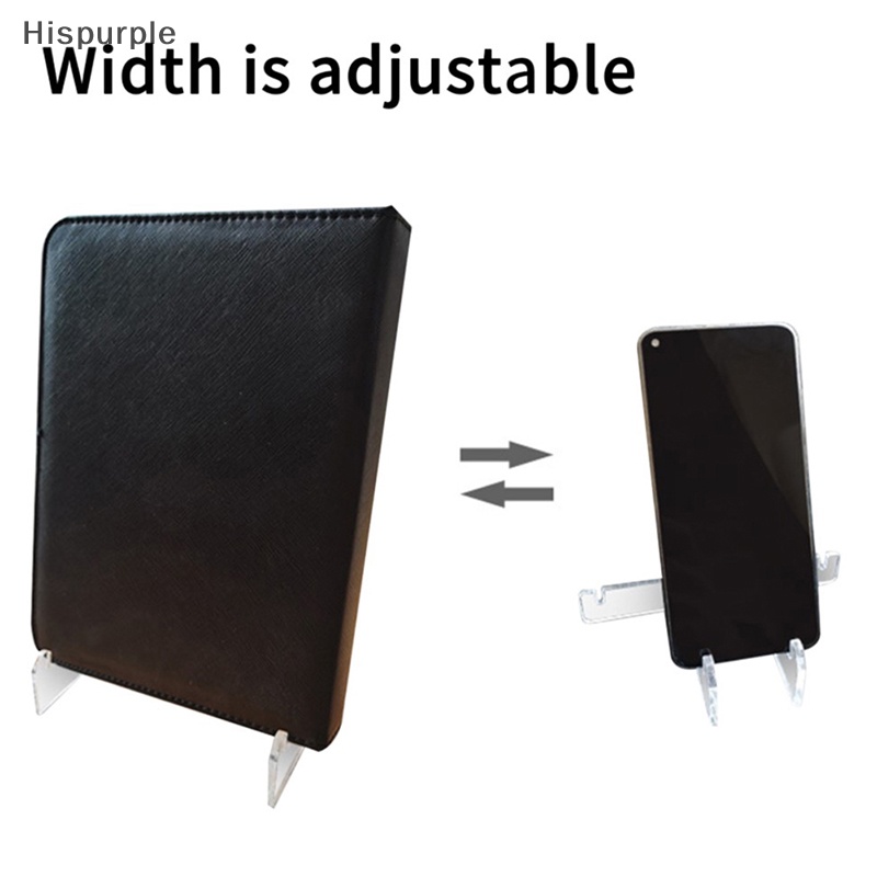 HIS Acrylic Book Stand Clear Book Easel With Display Stand Display ...