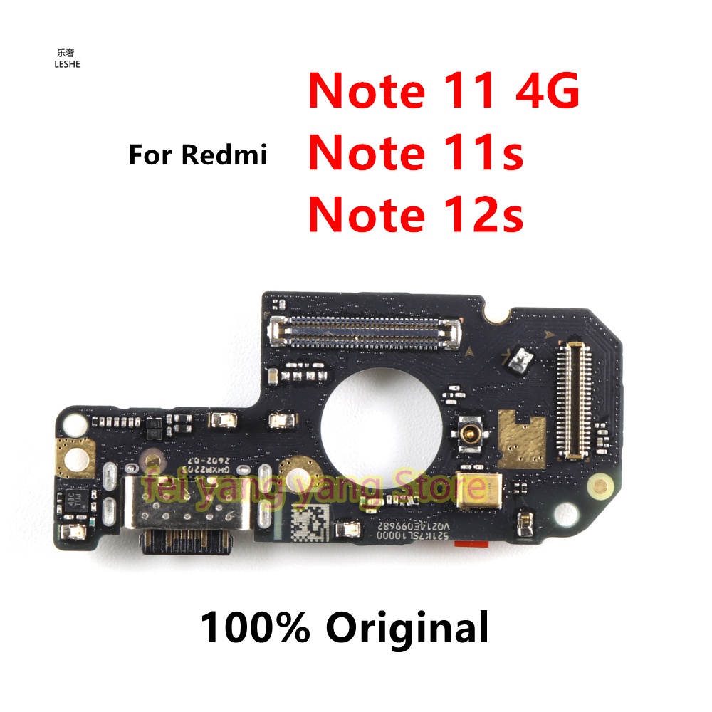 USB Charger Port Board For Xiaomi Redmi Note 11 / 11S Note 12S 220117TG ...