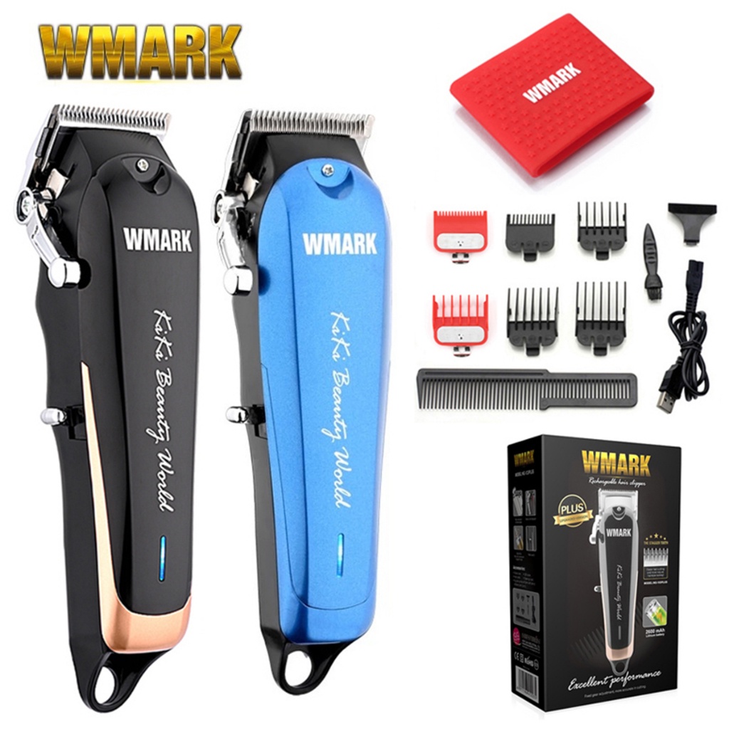 【hot sale】 WMARK Hair Clipper NG-103PLUS Professional Clippers For Barbers Cordless Rechargeable ...