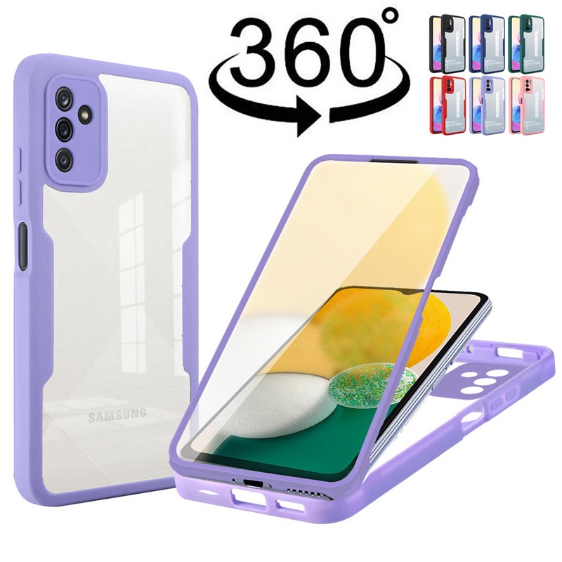 360 Full Coverage Phone Case For Samsung Galaxy A05 A05S A15 S24 Ultra ...
