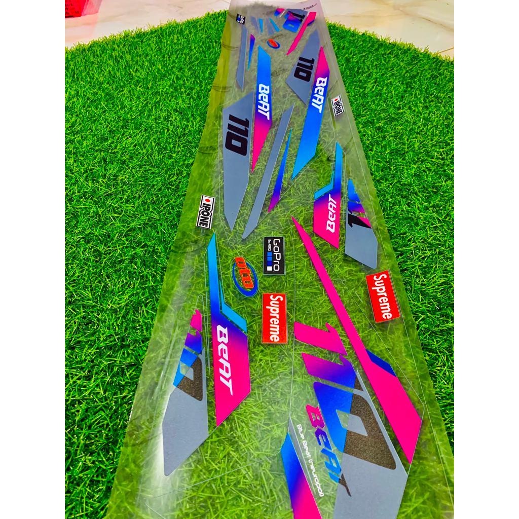 Clear transparent trim decal sticker Striping Beat Esp street Fi New ...