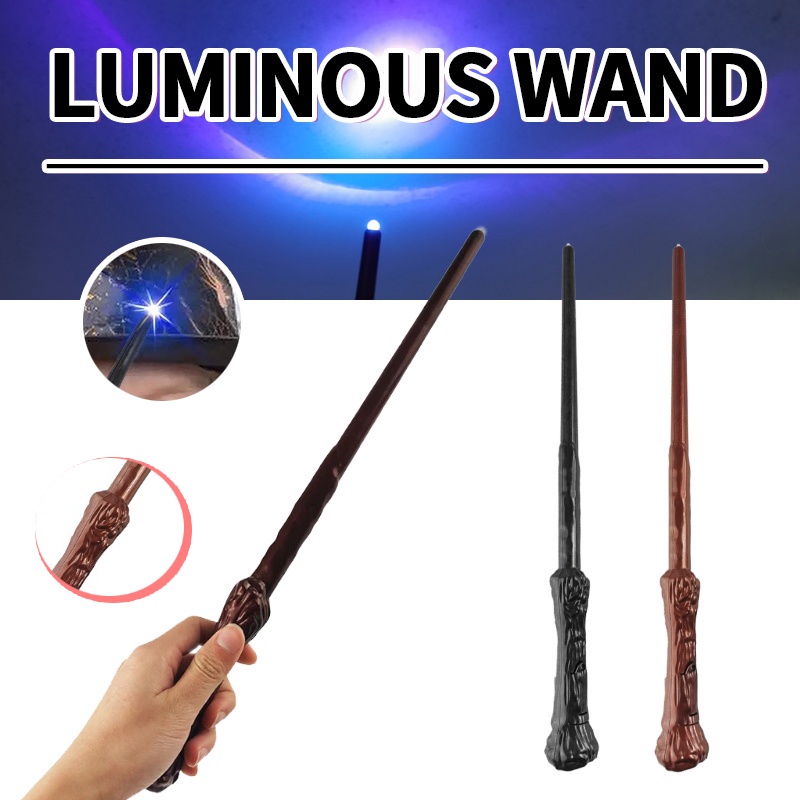 Magic Wand Glasses Set Light Electronic Toys Glowing Sound Wand Toy ...