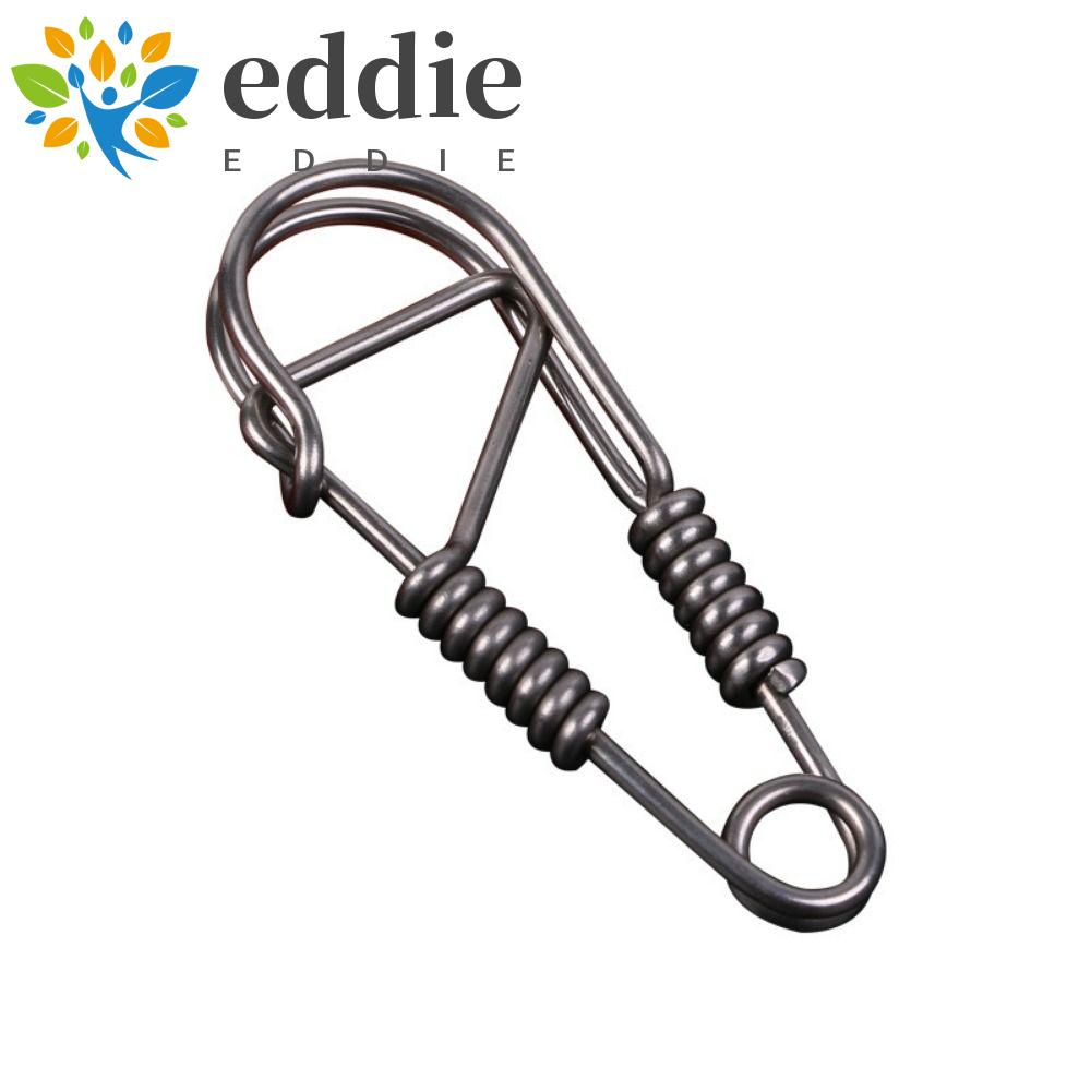 26EDIE Clasp Dual Lock Keychain, Stainless Steel Snap Clip Stainless ...