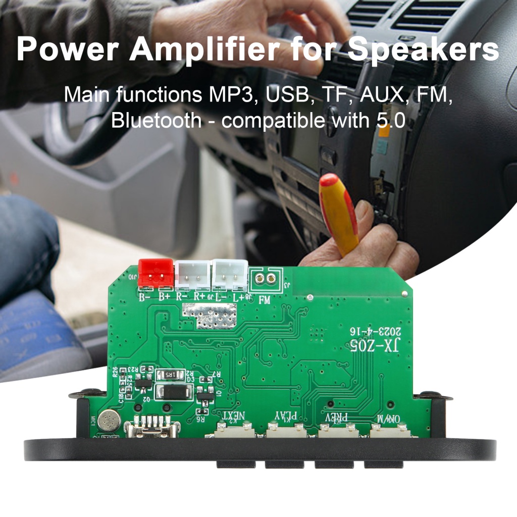 Amplifier with Power-off Memory True Stereo Two-channel Amplifier 5v ...