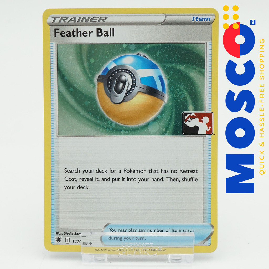 Feather Ball - 141/189 - Holo Uncommon Prize Pack Series | Item Cards ...