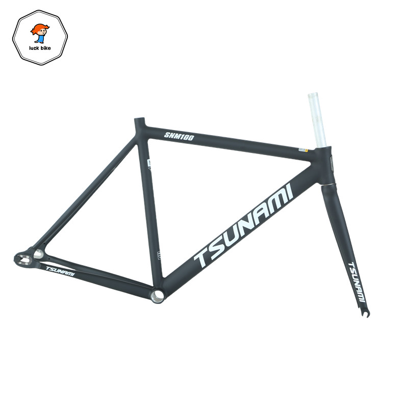 Tsunami Snm100 Fixed Gear Bicycle Frameset 49cm 52cm Aluminum | Shopee ...
