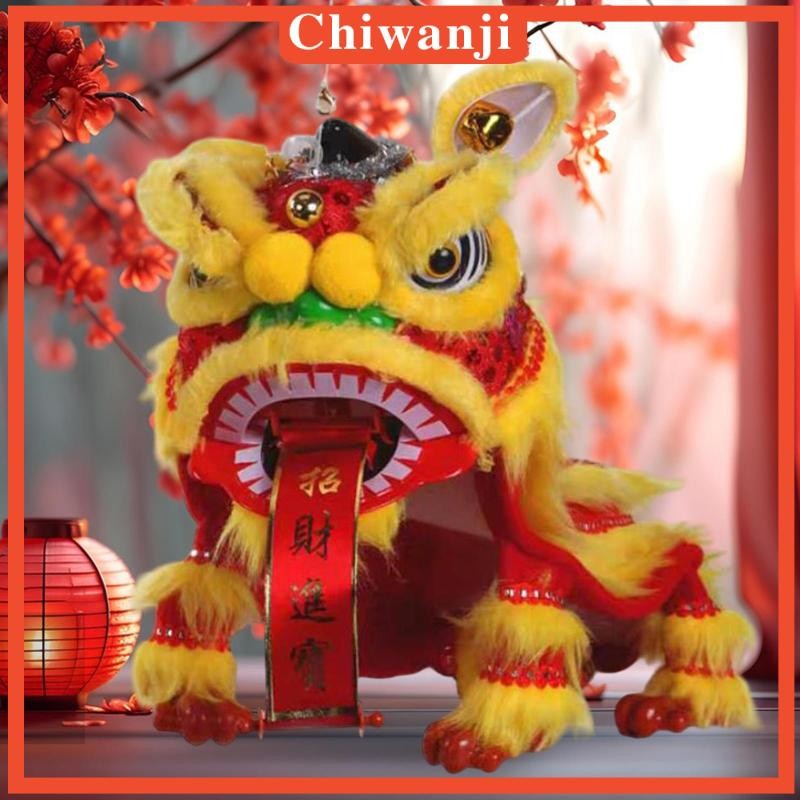 [Chiwanji] Chinese Marionette Lion Toy Hand String Lion Dance Puppet ...