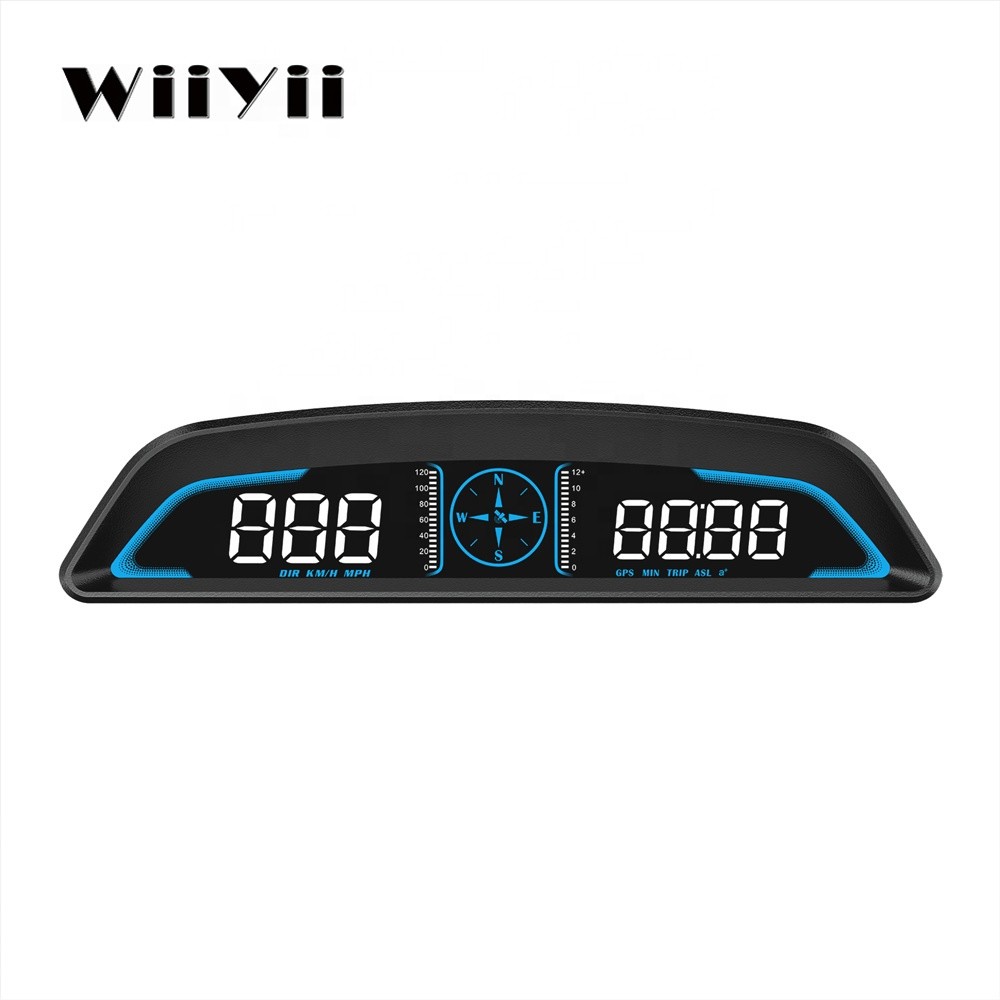 G3 GPS Digital Speedometer With Clock Fatigue Driving Alarm Voltage ...