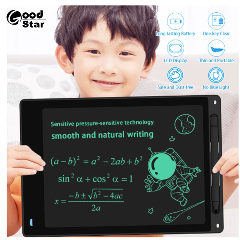 Ultra Thin 8.5 Inch LCD Writing Tablet Smart Notebook One Button Erase ...