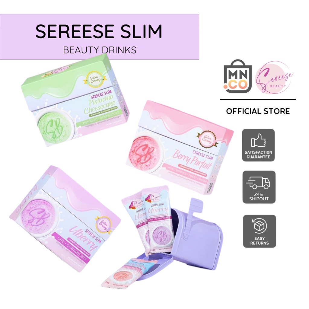 Sereese Drinks Trio Pack (Pistachio Cheesecake, Uberry, Berry Parfait ...