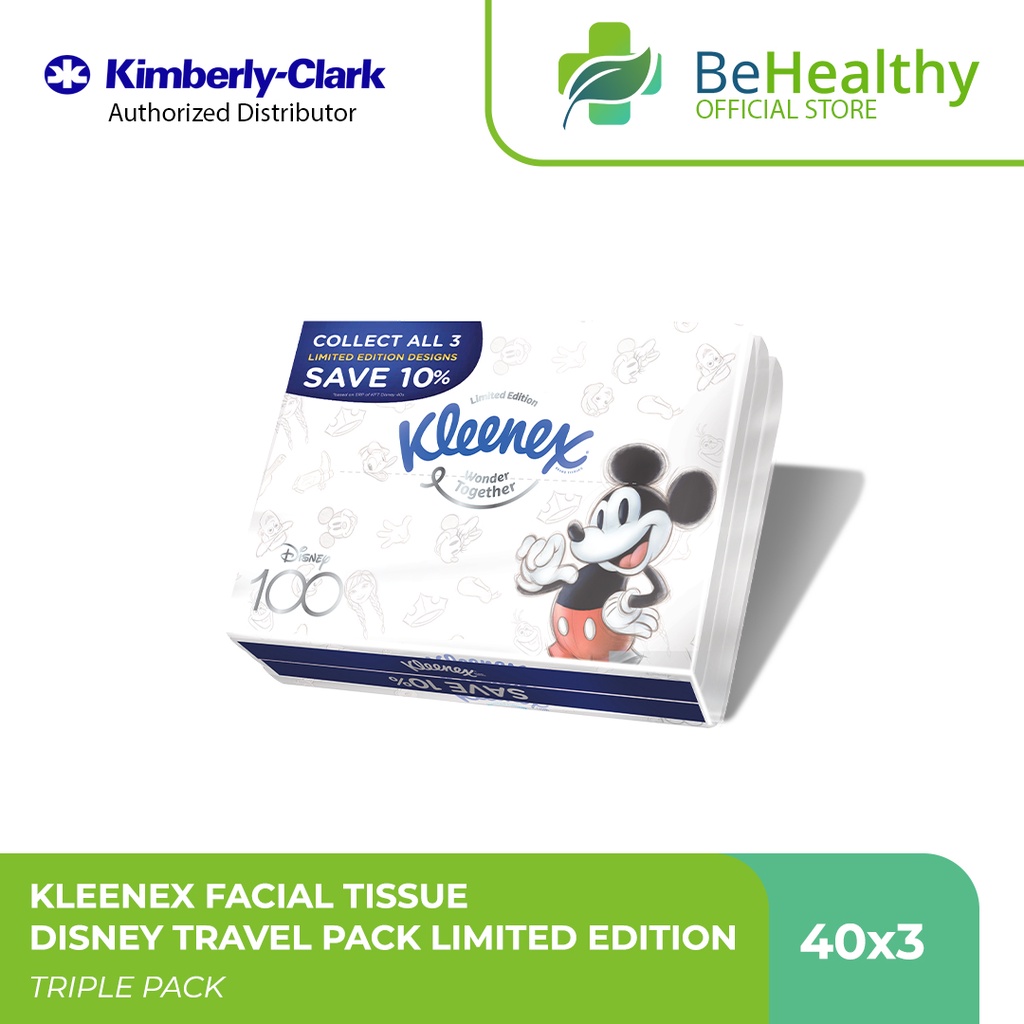 Kleenex Facial Tissue Disney Travel Pack Limited Edition (Triple Pack ...