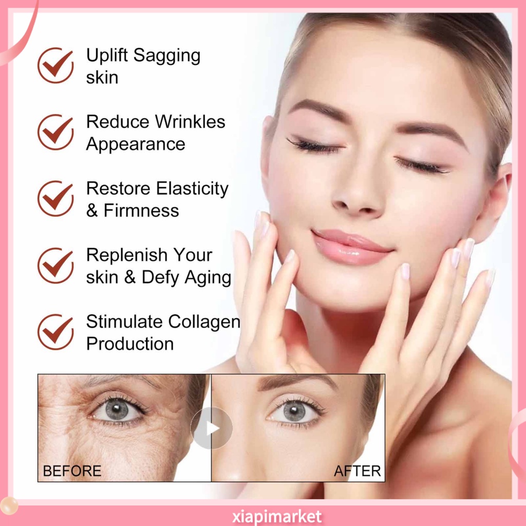 Xia Anti Wrinkle Serum Skin Elasticity Revitalizing Peptide Serum For