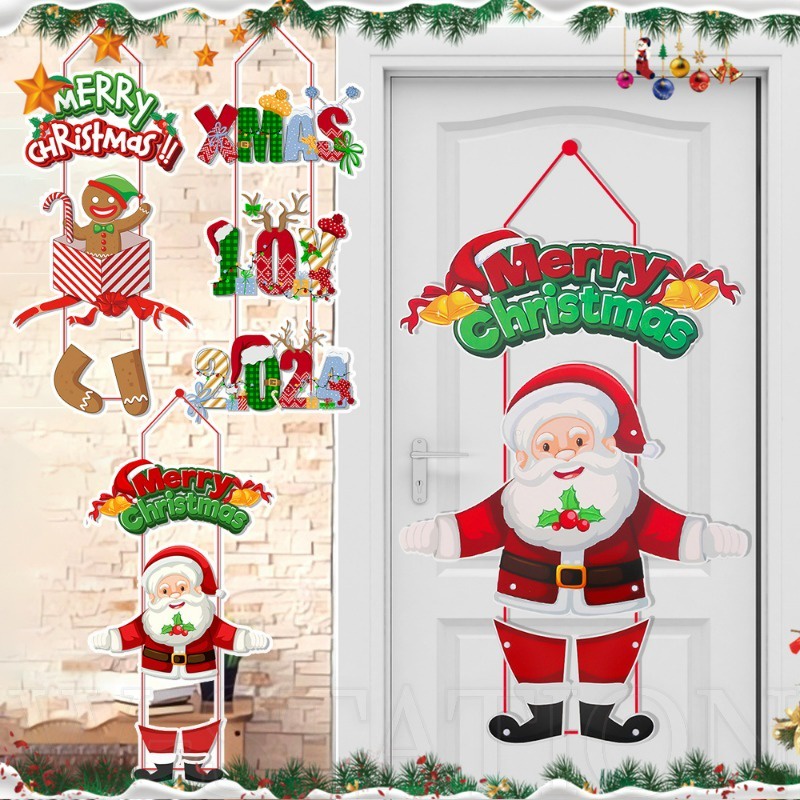 Christmas Home Decoration / Christmas Door Hanging Pendants / Cartoon ...