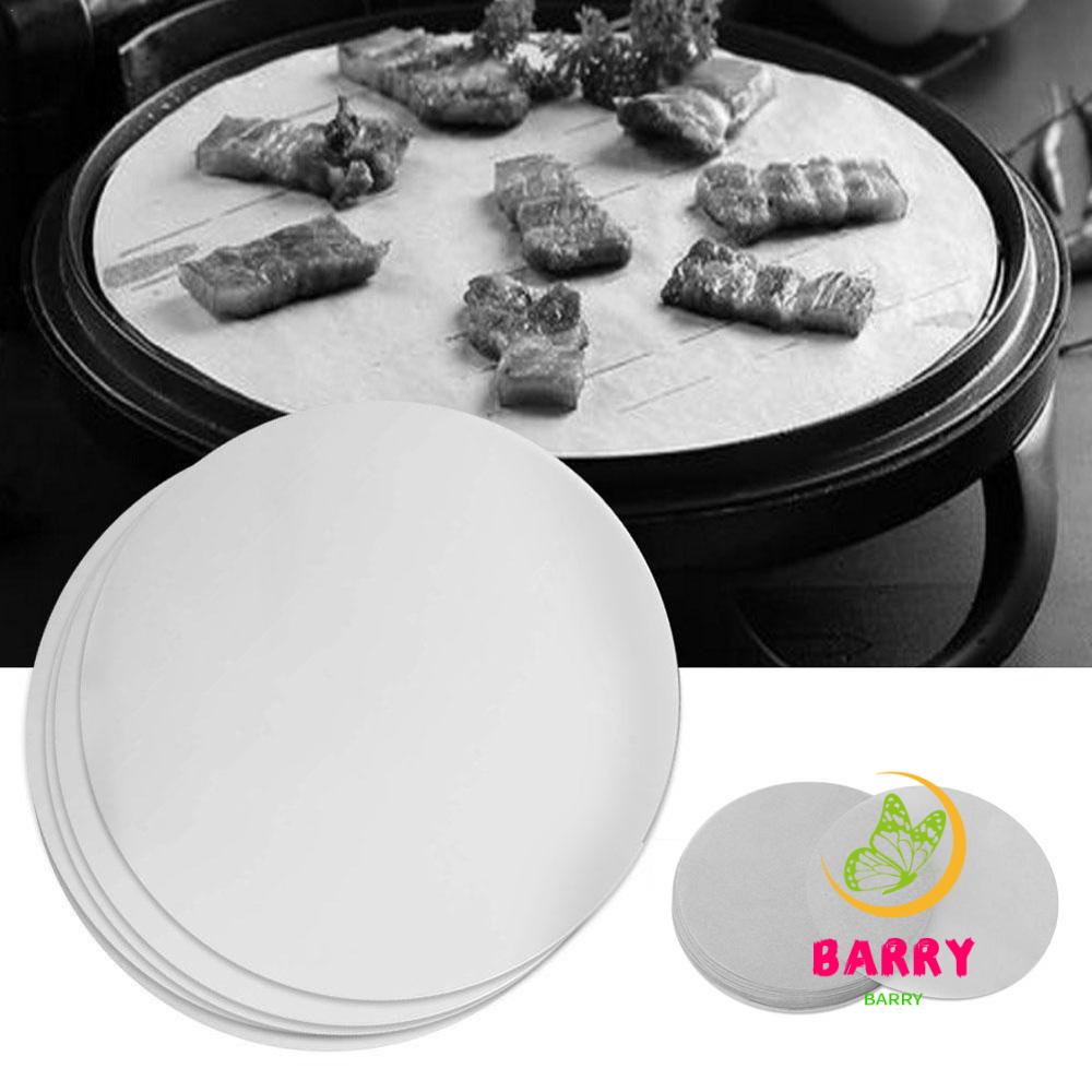BARRY Parchment Paper Heat Resistant Round Grill Barbecue Pastry Oil ...