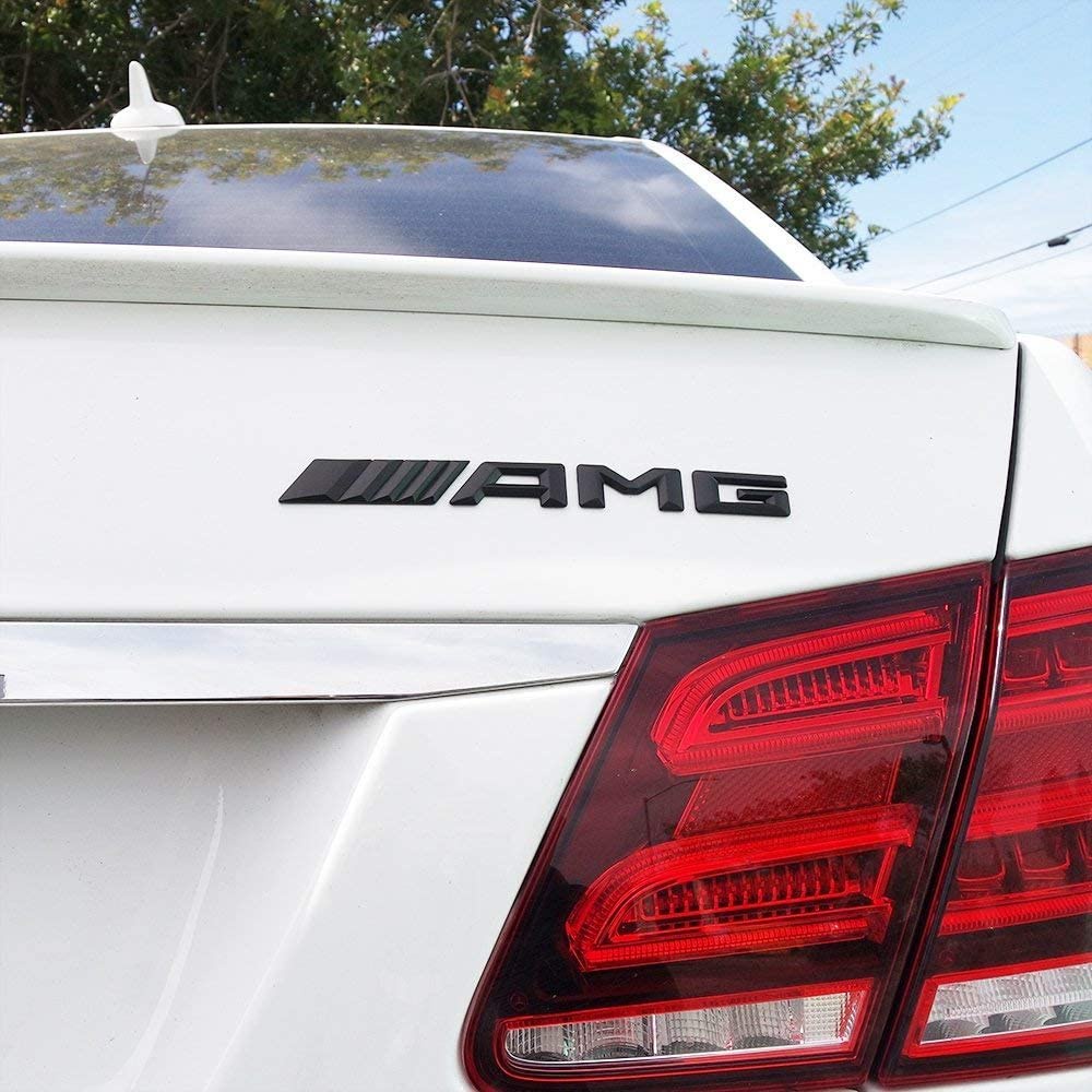 Replacement for Mercedes-Benz AMG Emblem 3D Chrome Trunk Logo Badge ...