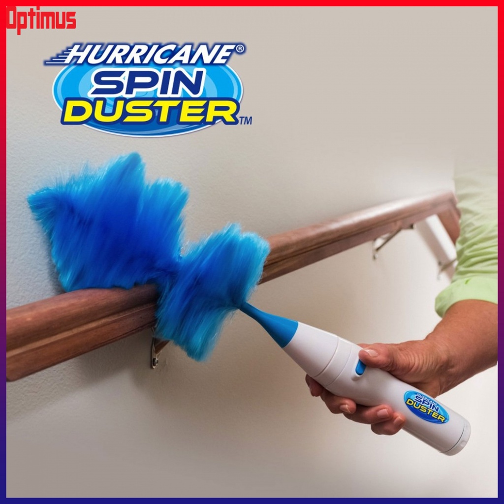 Optimus Depot High Speed Motorized Extendable Spin Duster - Blue ...